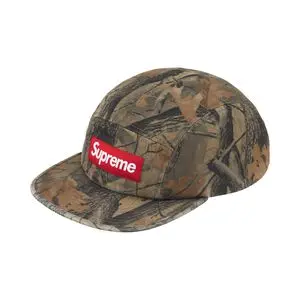 Supreme Washed Chino Twill Camp Cap 'realtree Hardwoods Camo