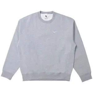 Nike Solo Swoosh Fleece Crew - Grey