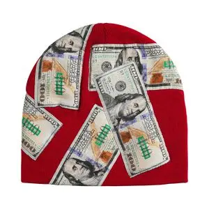 Supreme Money Beanie - Red