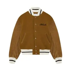 Rhude Formal Varsity Jacket /white