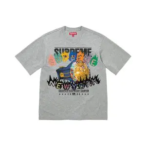 Supreme Undisputed Short-sleeve Top 'heather - Grey