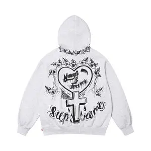 Supreme Forever Hooded Sweatshirt 'ash - Grey