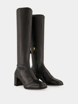 Prada Nappa Leather Knee-high Boots