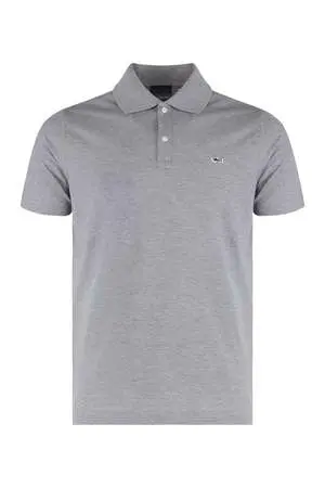 Paul & Shark Classic Cotton Piqué Polo Shirt With Side Slits