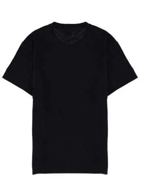 MC2 SAINT BARTH Classic Cotton T-shirt - Black
