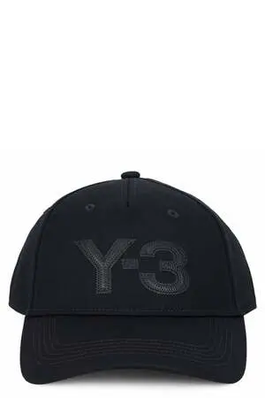 ADIDAS Y-3 Minimalist Cotton Cap With Discreet Front Logo