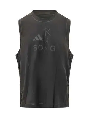 ADIDAS SONG FOR THE MUTE X ADIDAS 004 Sleeveless Top With Logo Design - Black