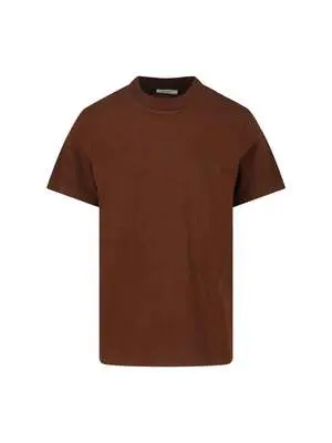 ENTIRE STUDIOS Entire Studios Unisex 100% Cotton T-Shirt Brown