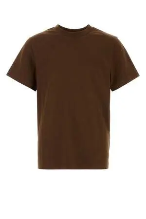 ENTIRE STUDIOS Chocolate Cotton T-shirt - Brown