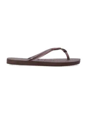 Havaianas Modern Split-toe Flip-flops - Dark Brown