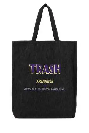 Needles Large Cotton Tote Bag - Black