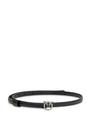 Pinko Love Logo Belt With Statement Buckle