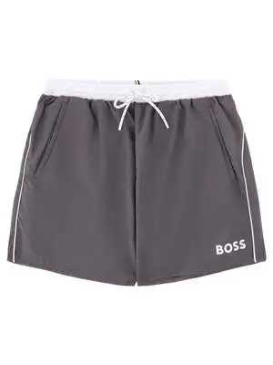 BOSS Mini Swim Trunks - Grey