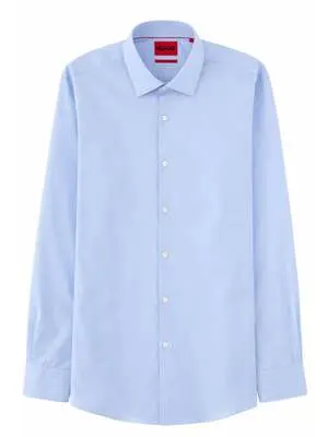 Hugo Classic Cotton Shirt For - Azure