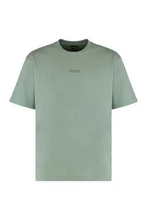 BOSS Casual Crew Neck T-shirt For - Green