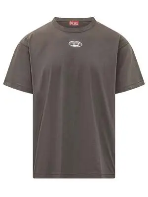 DIESEL® Iconic Graphic T-shirt With Bold Logo Edition