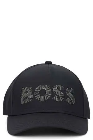BOSS Logo Baseball Cap - Black