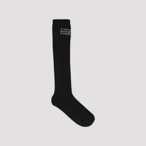 MAISON MARGIELA Cotton Blend Socks - Black
