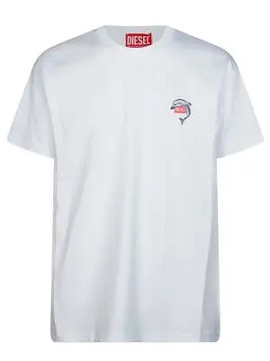 DIESEL® Mini Dolphin Graphic T-shirt - Bianco