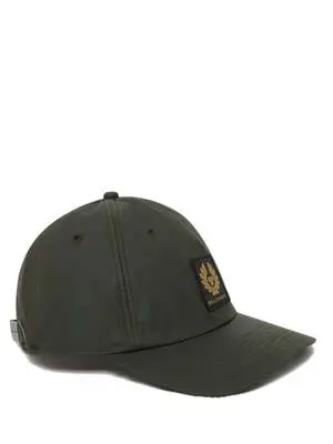 Belstaff 6-ounce Waxed Cotton Soft-texture Cap With Phoenix Patch