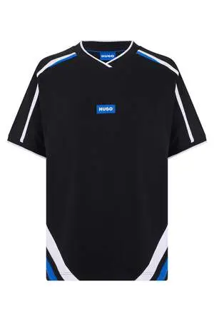 BOSS Active Fit Cotton T-shirt Short Sleeve - Black