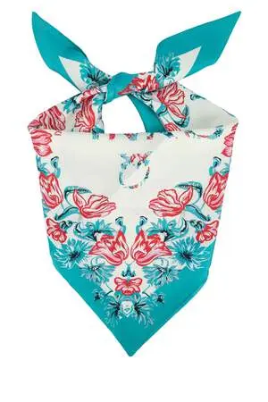 Pinko No-triangle Twill Printed Scarf - Ds3