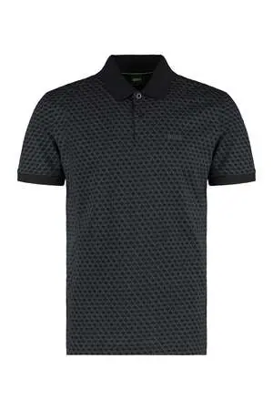BOSS Classic Pique Cotton Polo - Black