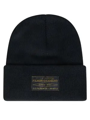 Filson Ballard Watch Acrylic Yarn Cap - Nero