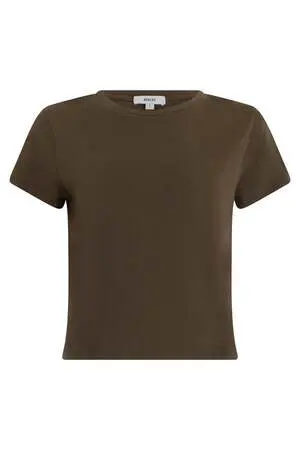 AGOLDE Short-sleeve Cotton T-shirt - Brown