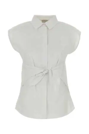 Calvin Klein Poplin Shirt For - White