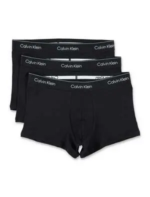 Calvin Klein 3-pack Cotton Stretch Boxer Briefs - Nero
