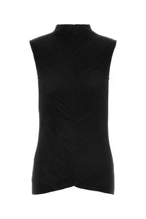 Calvin Klein Polyester T-shirt Top - Black