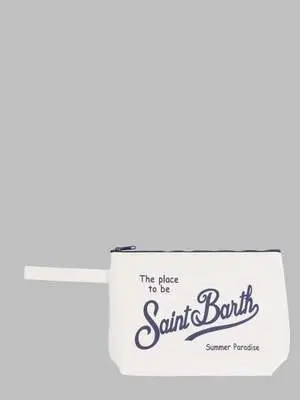 MC2 SAINT BARTH Mini Clutch Bag - White