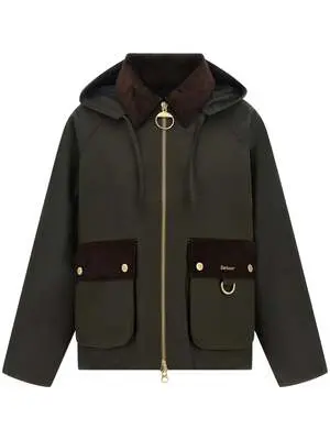 Barbour BARBOUR Hooded Utility Jacket Green
