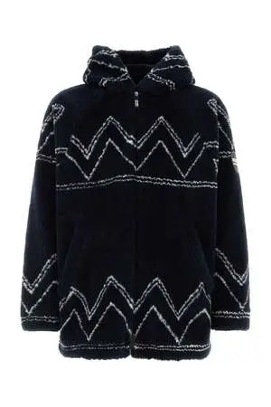 Giorgio Armani Embroidered Teddy Jacket - Printed