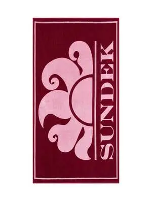 Sundek Beach Towel With Logo And Trim Mini Size