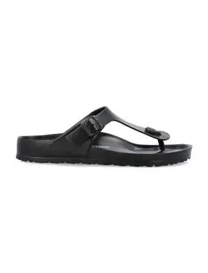 BIRKENSTOCK Classic Comfort Flat Sandals Mini Size - Black