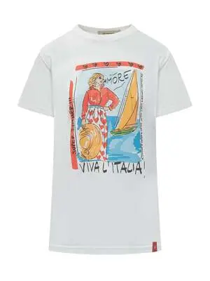 ALESSANDRO ENRIQUEZ Vibrant T-shirt Spring/summer 2026 - Viva