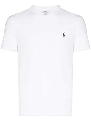 Polo Ralph Lauren Classic Solid T-shirt For - Bianco