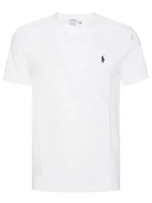 Polo Ralph Lauren Classic Solid T-shirt For - Bianco