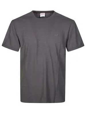 SUN 68 Vintage-inspired Distressed T-shirt For - Nero