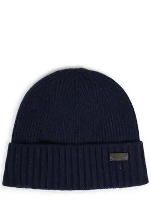 Barbour Classic Wool-blend Hat For - Blue