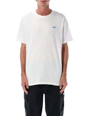 Obey Sound & Resistance Bird Graphic T-shirt - White