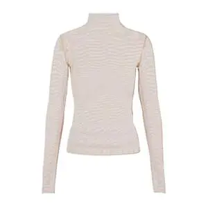 THE FRANKIE SHOP Long Sleeve Mesh Tee