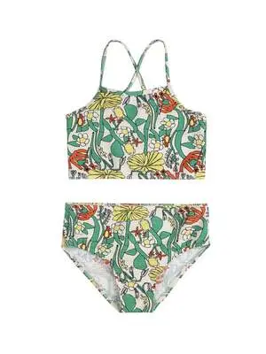 BOBO CHOSES Herbalist All Over Mini Bikini - White