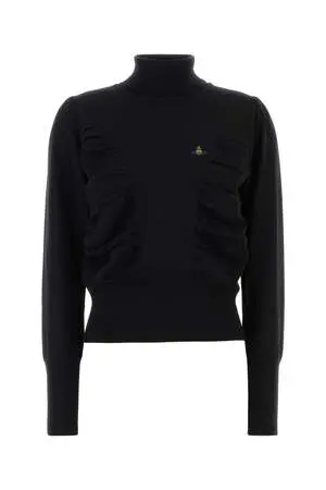 VIVIENNE WESTWOOD Wool Pamela Sweater - Black