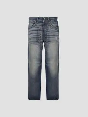 HAIKURE Achilles Double-breasted 100% Cotton Denim Jacket