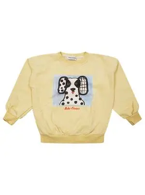 BOBO CHOSES Mini Dog Adventure Sweatshirt - Giallo