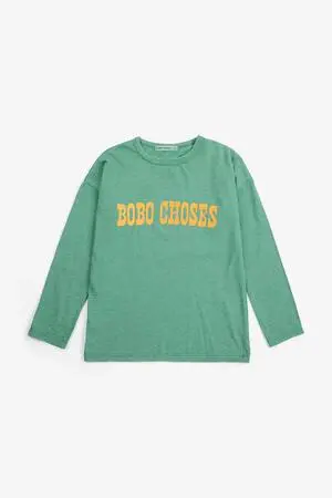 BOBO CHOSES Pop Graphic T-shirt - Light Green