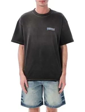 REPRESENT Casual Oversized T-shirt For - Stained Black